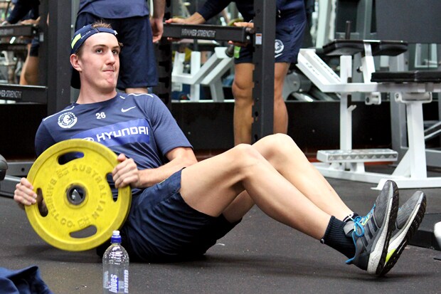 Junior Blues bond at HMAS Cerberus