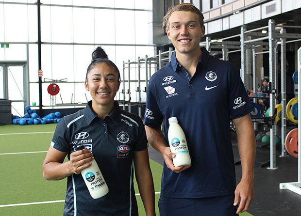 The Complete Dairy aiding Blues' recovery