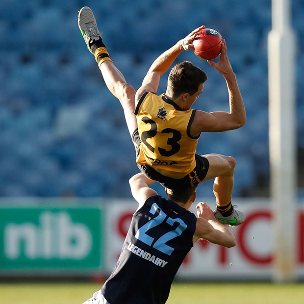 Mark of the year? Young WA gun takes to the sky