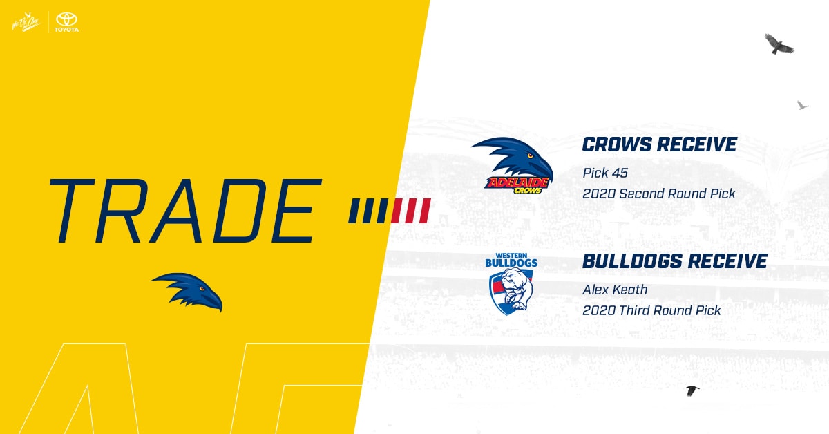 Alex Keath traded to Western Bulldogs