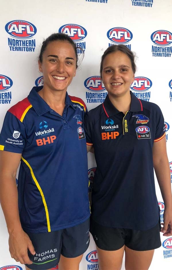AFLW: Adelaide draftee Danielle Ponter is following in her family’s ...