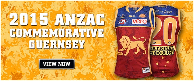 Lions 2015 ANZAC guernsey