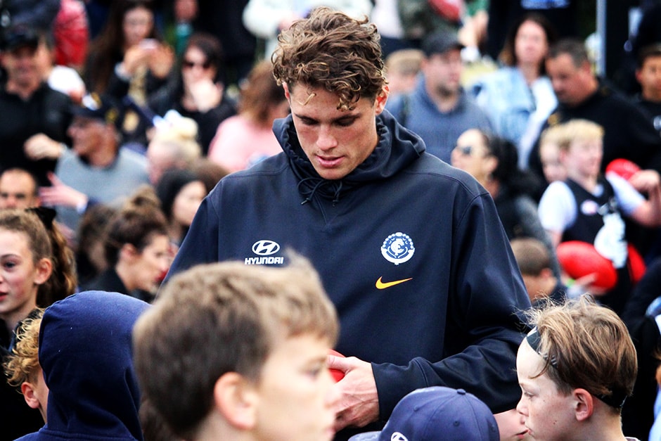 Charlie's Crew take to Ikon Park