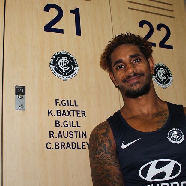 New Blues receive numbers