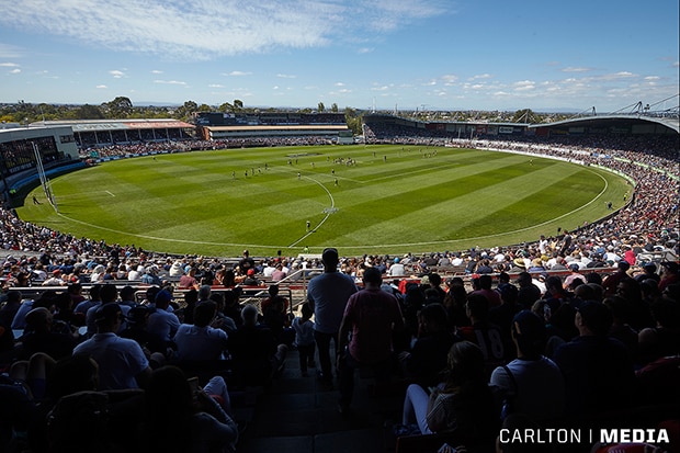Gallery: Bluebaggers pack Ikon Park
