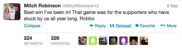 2013 Review: Mitch Robinson