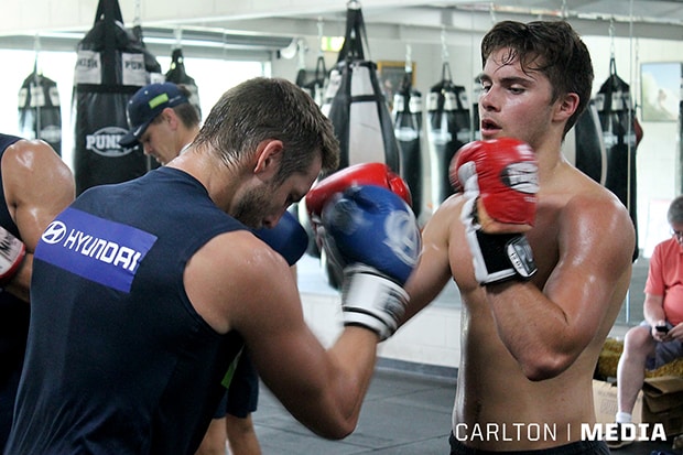 Gallery: Blues get in the ring