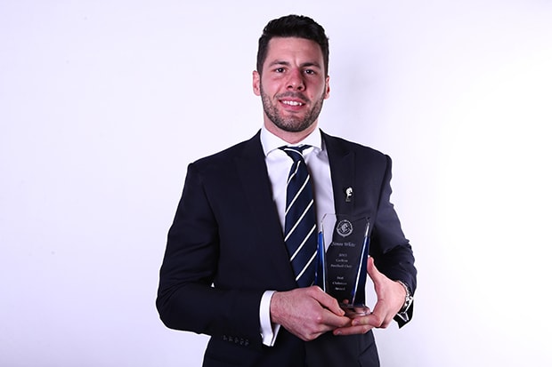 White shines away from footy field