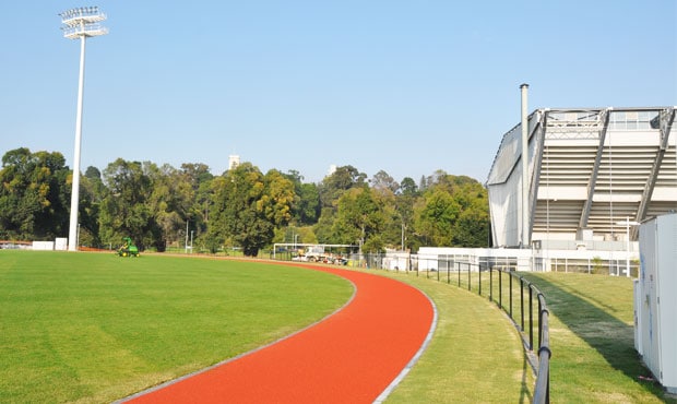 New oval open for business