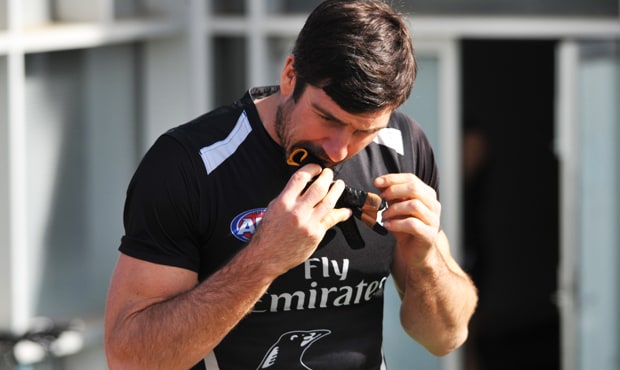 Photos: The best eight from training