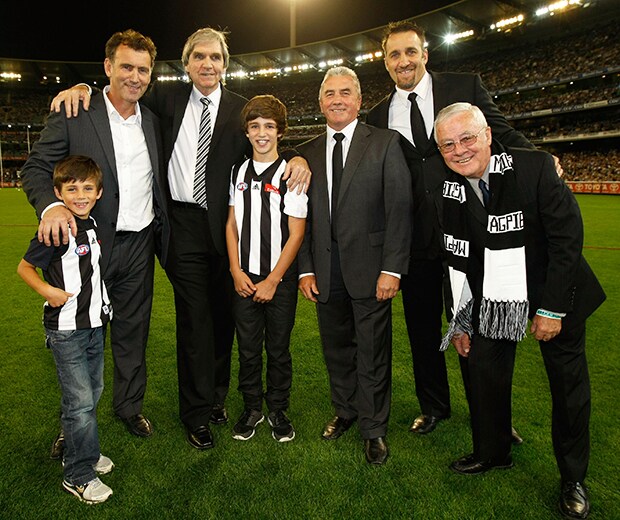 Family flashbacks: Brown and Daicos