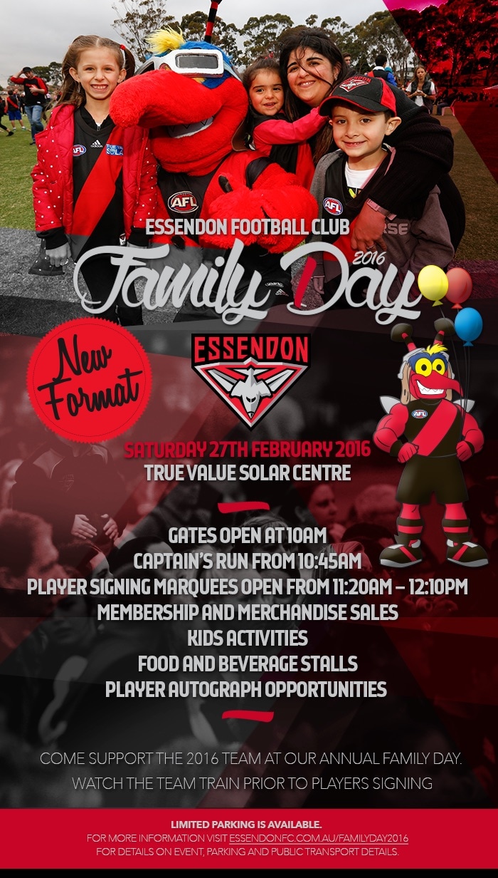 Essendon Family Day
