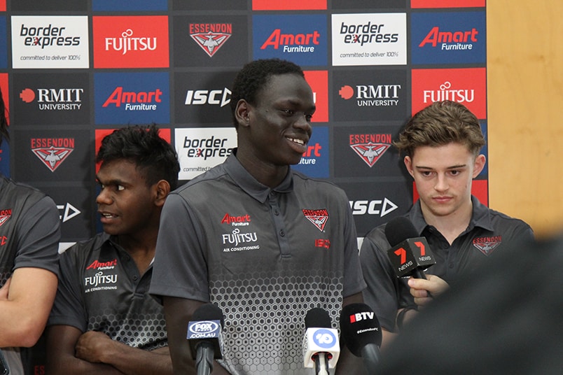 Gallery: Draftees' first day
