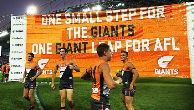 Inside the GIANTS: Banner Making