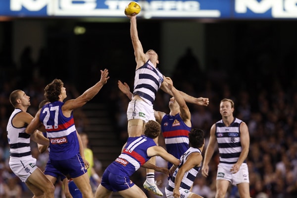 AFL action snaps