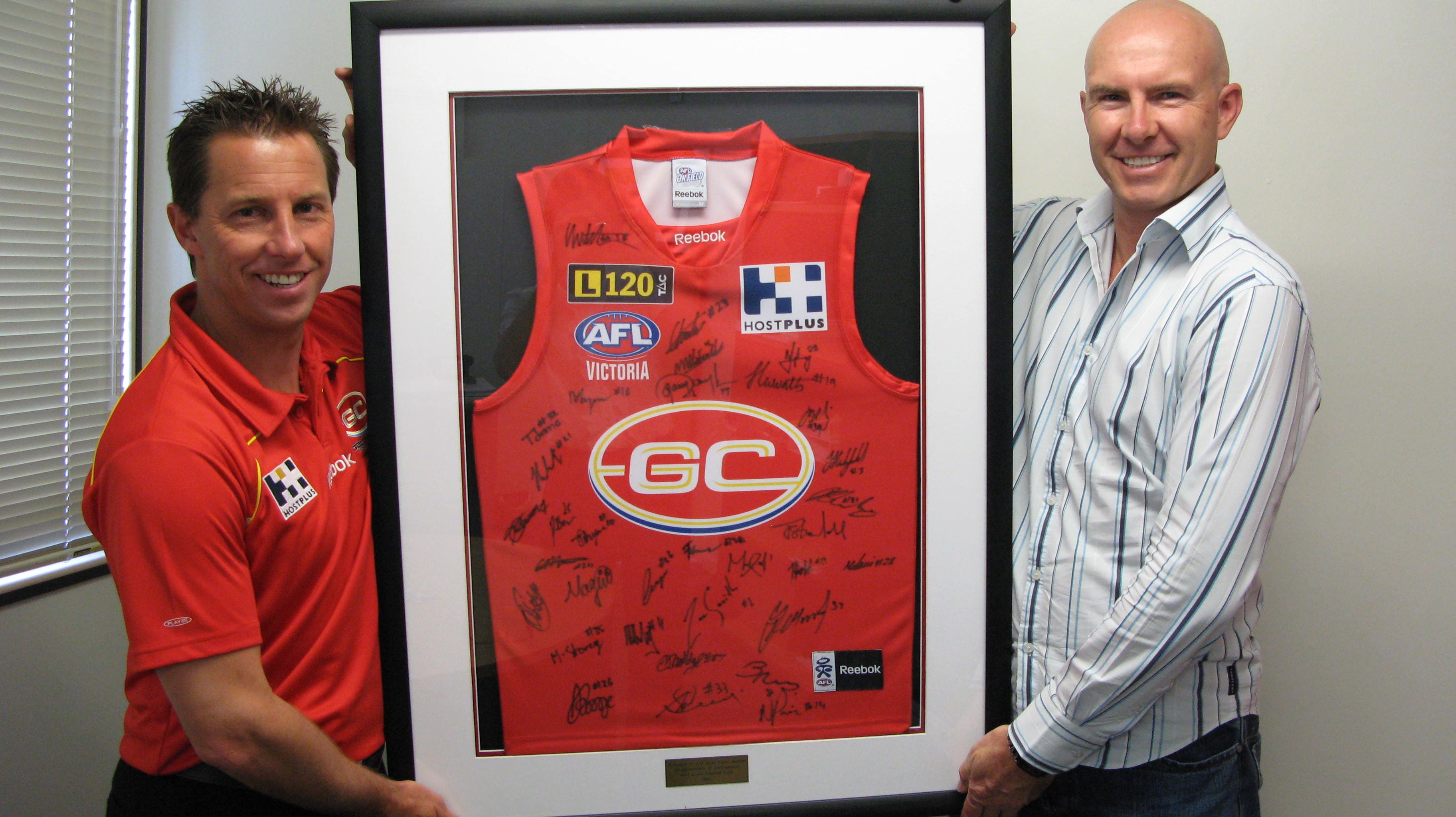 GCFC thank AFL Gold Coast Juniors