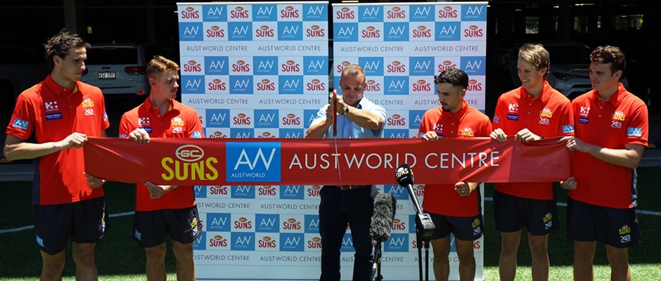 SUNS welcome draftees to the Austworld Centre