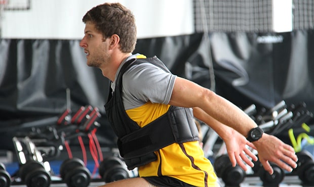 Photos: Working on lower body strength