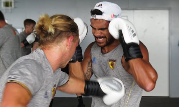 Gallery: Wednesday boxing
