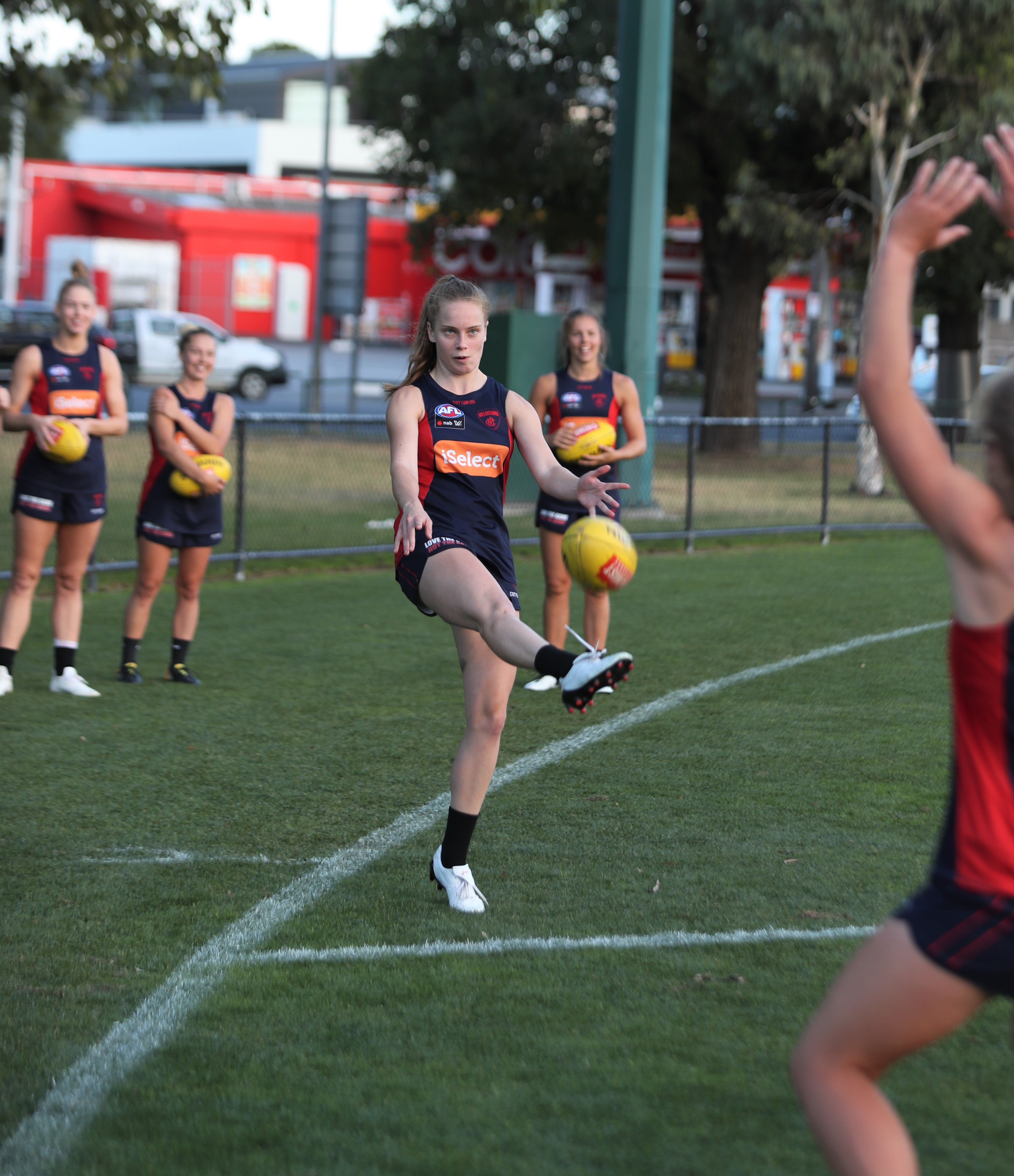 AFLW: Round 4 training gallery
