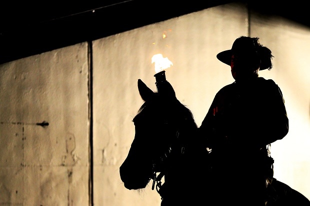 In pictures: ANZAC Eve pre-game ceremony