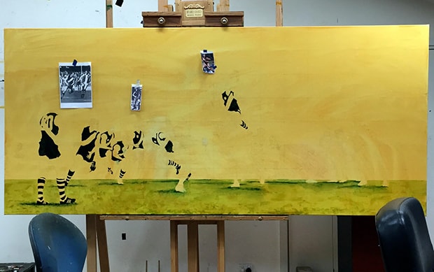 Jamie Cooper creates Homecoming masterpiece