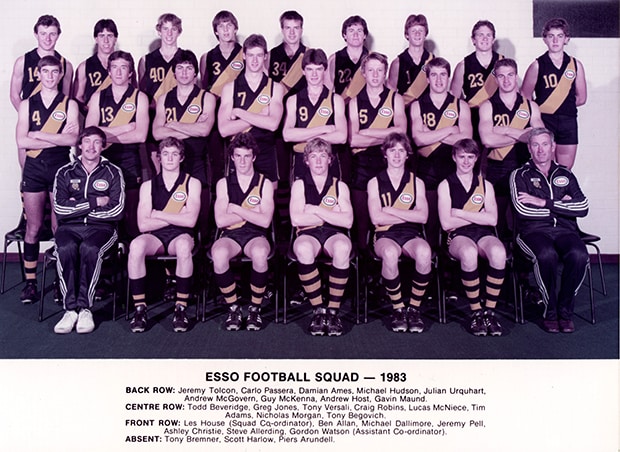 Oh we're from Tigerland: Luke McNiece