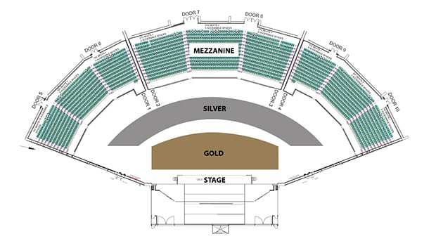 Homecoming gold seating exhausted