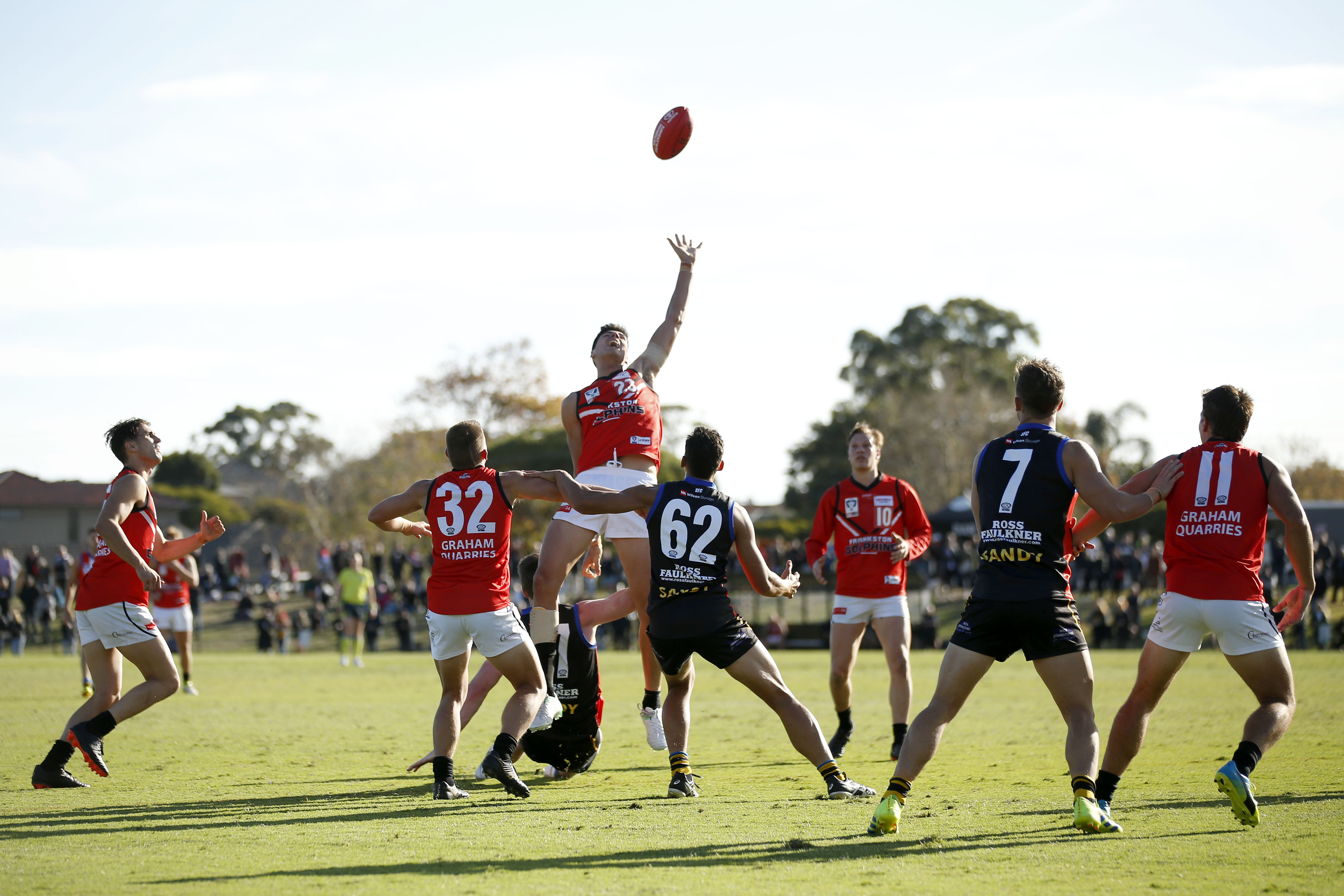 PHOTOS: Footy returns to Moorabbin