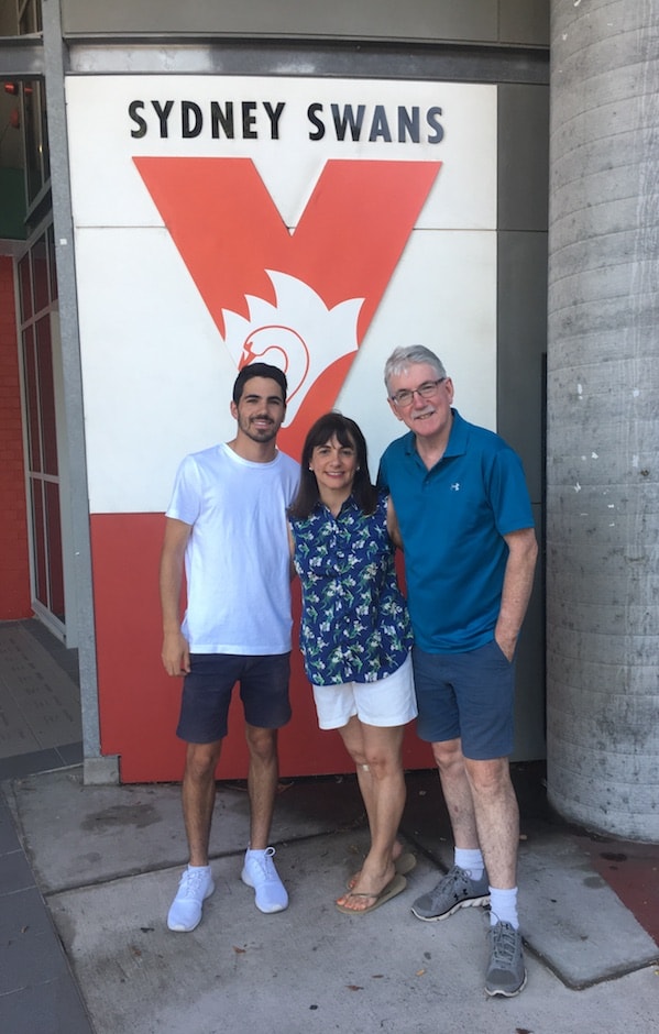 McInerney's family bursting with pride