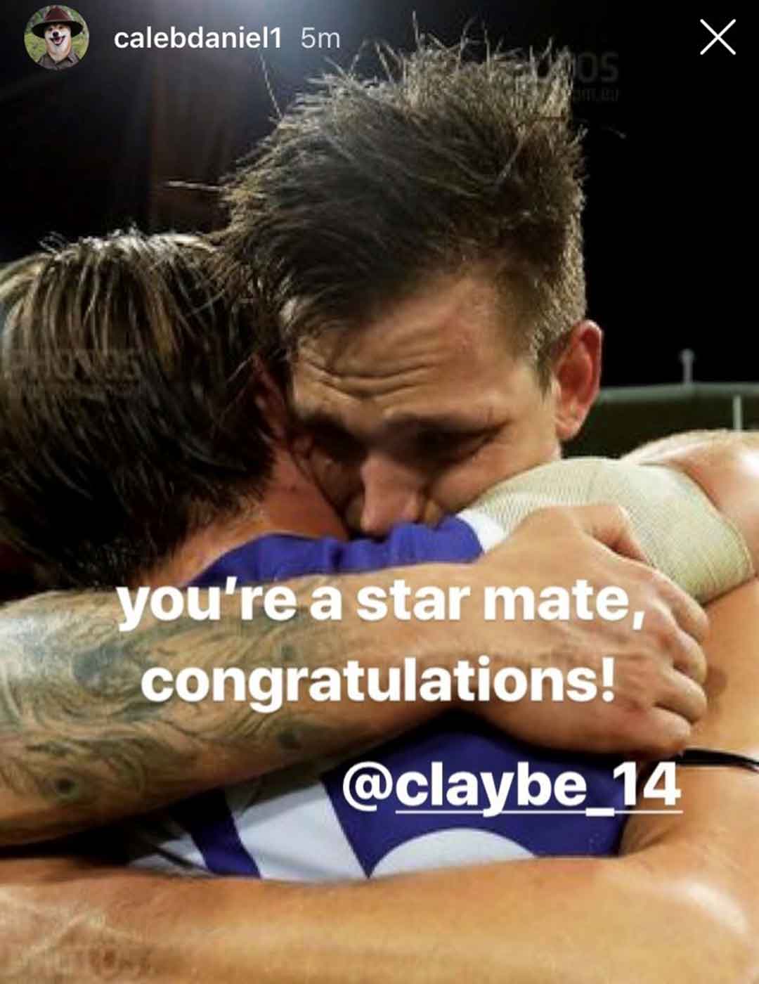 #ThanksClay: Players pay tribute