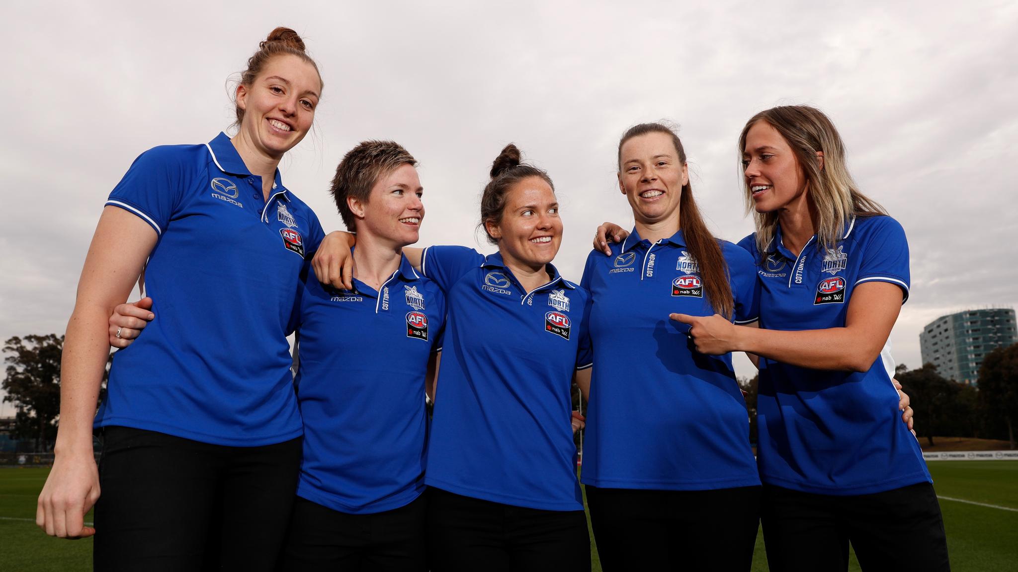 AFLW: New Roos hop into their first training session