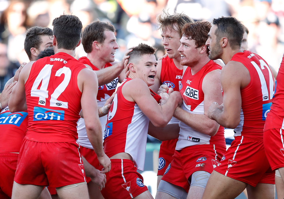 Swans Short Story Brings The Pressure AFL au swans-short-story-brings-the-pressure-afl-au